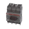 ABB - OT100F3 - Non-Fused Disconnect switch 100A 3 Poles 600VAC, DIN Rail / Panel Mount, UL508 - RS