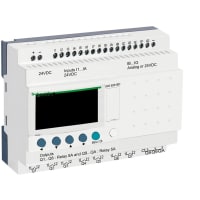 Schneider Electric - SR2B121FU - Compact Smart Relay/Programmable 12 I/O, 100-240VAC, LCD, Zelio ...