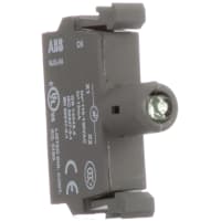 ABB - MLBL-01W - Accessories, LED Block, Integrated LED, 2 Position, 24 V, White - RS