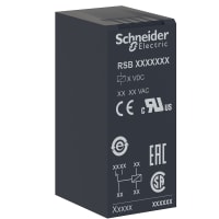 Schneider Electric - RPM12BD - Power Relay, SPDT, 15A, 24VDC, Plug-In Terminal, w/LED, RMP ...