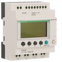 Schneider Electric - SR2B121FU - Compact Smart Relay/Programmable 12 I/O, 100-240VAC, LCD, Zelio ...