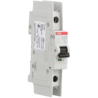 ABB - SU203M-K20 - Miniature Circuit Breaker, Trip Curve K, 20 Amp, 3 Pole, UL489 - RS