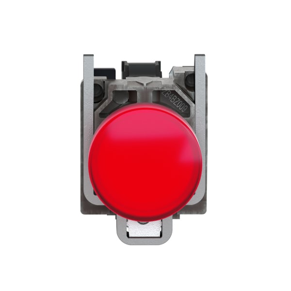 Schneider Electric - XB4BVB4 - Panel Mount Indicator Pilot Light Red ...