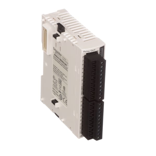 Schneider Electric - TM2DRA16RT - M238 Analog Input Module, PLC I/O, Twido Series 230 VAC, 90 x ...