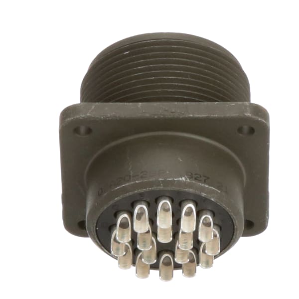 Amphenol Industrial - MS3102A20-29P - Connector box receptacle class a size 20 17 #16 solder pin ...