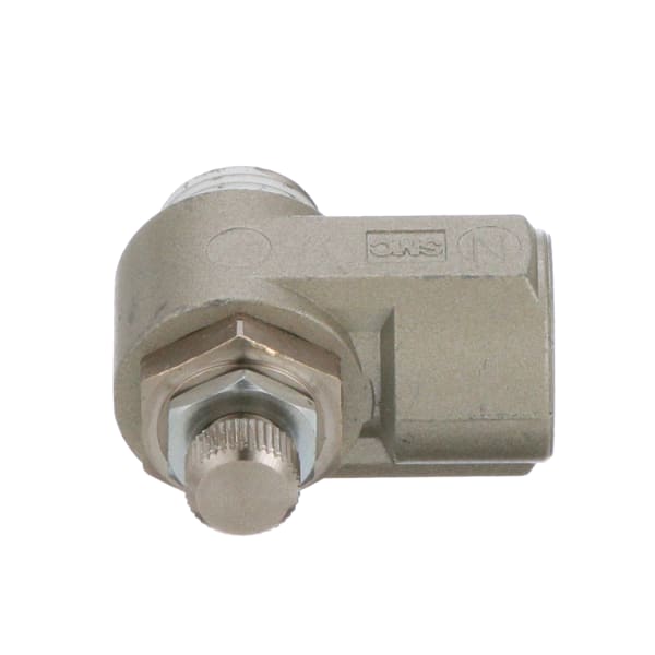 SMC Corporation - AS3200-N03-S - Speed Controller, Meter Out, Elbow, 3/8 NPT, Air, Brass ...