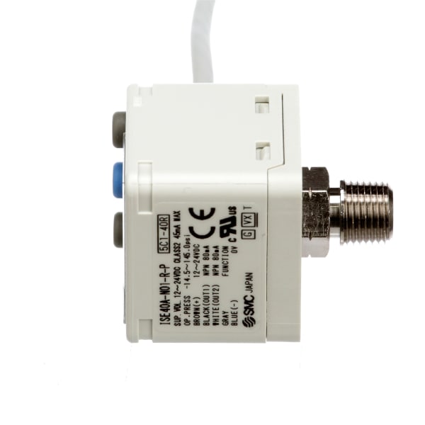 SMC Corporation - ISE40A-N01-R-P - PRESSURE SWITCH, 1/8 NPT, NPN, 2, ANALOG VOLTAGE OUT, UNIT ...