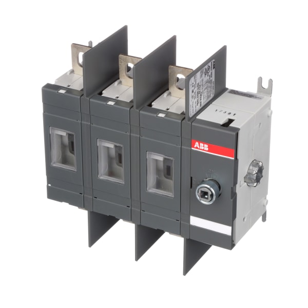 ABB - OT200U30 - Non-Fused Disconnect switch 200A 3 Poles 600VAC, Panel Mount , UL508 - RS