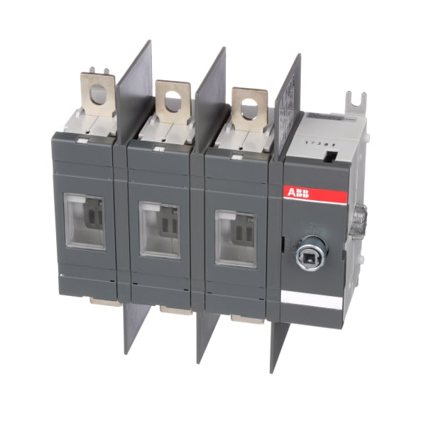 ABB - OT200U30 - Non-Fused Disconnect switch 200A 3 Poles 600VAC, Panel Mount , UL508 - RS