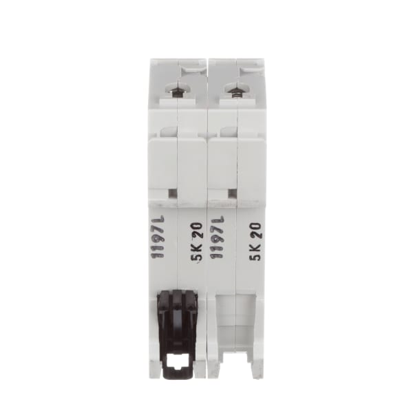 ABB - S202-K20 - Circuit Breaker, Supplementary, K Curve, 2-Pole, 20A, 480Y/277 VAC, UL1077, DIN ...