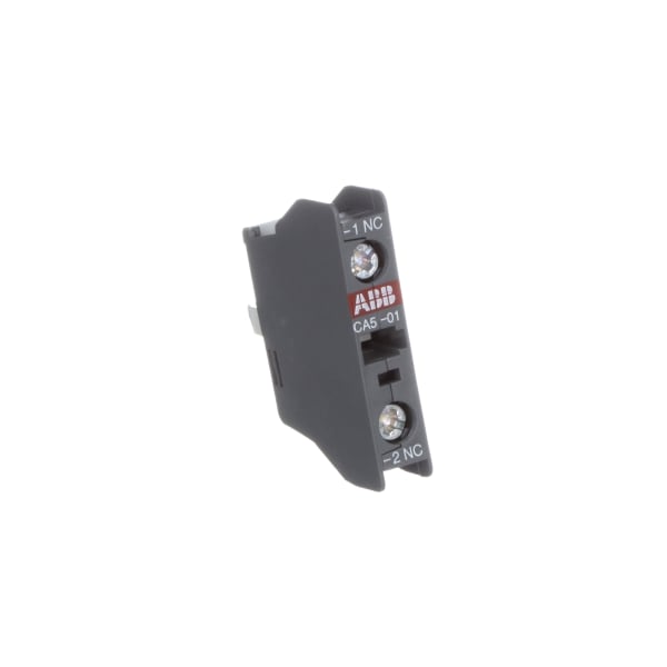 ABB - CA5-01 - Auxiliary Contacts Front Mount Blocks, Screw Clamp, 1NC, 690V, CA5 Series - RS