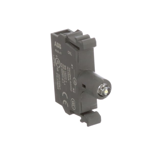 ABB - MLBL-01W - Accessories, LED Block, Integrated LED, 2 Position, 24 V, White - RS