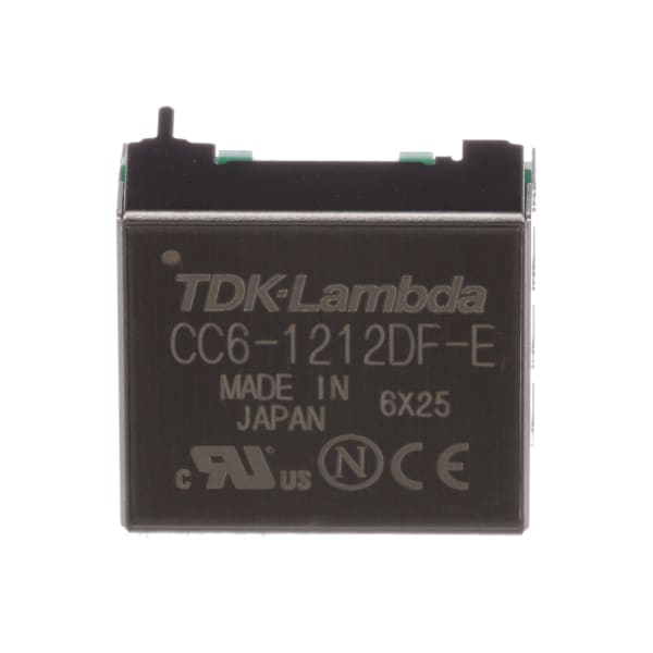 TDK-Lambda - CC6-1212DF-E - DC-DC Converter, Out -12, +12VDC, In 12VDC, Thru-Hole, Open-Frame ...