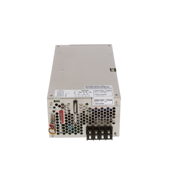 TDK-Lambda - HWS1000-24/HD - Power Supply,AC-DC,24V,46A,85-265V In,Enclosed,Pnl Mnt,PFC,Medical ...