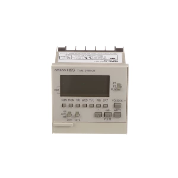 Omron Automation - H5S-WB2 - Contactor Timer, Digital, Weekly, FlushMount, 2 Circuit Outputs ...