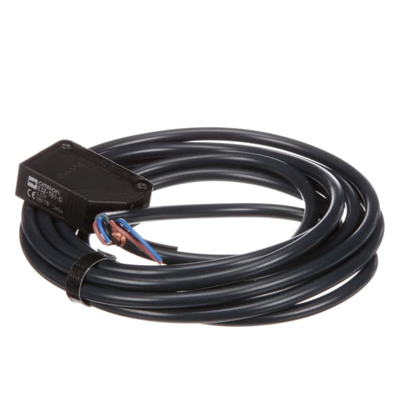 Omron Automation - E3Z-T61 - Photoelectric Sensor, Thru Beam, NPN, 15m, Prewired, E3Z Series - RS