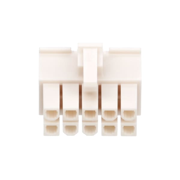 Molex Incorporated - 39-01-2105 - MINI-FIT JR. Series 4.2mm Pitch 10 Way 2 Row Female Straight ...