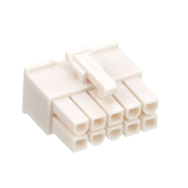 Molex Incorporated - 39-01-2105 - MINI-FIT JR. Series 4.2mm Pitch 10 Way 2 Row Female Straight ...