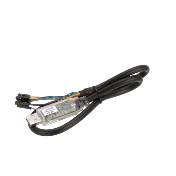 FTDI - C232HM-EDHSL-0 - Cable, Assembly, USB-MPSSE(SPI/I2C/Jtag), 5.0V, 450ma Output, 24AWG, 0 ...
