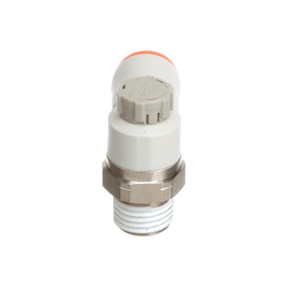 SMC Corporation - AS2201F-N02-11SA - Speed controller, elbow, meter-out, 3/8" one-touch x 1/4 ...