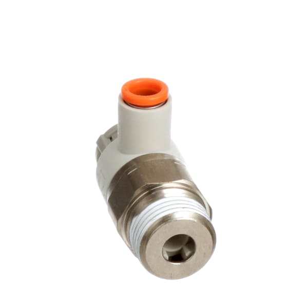 SMC Corporation - AS3201F-N03-07SA - Speed controller, elbow, meter-out, 1/4" one-touch x 3/8 ...