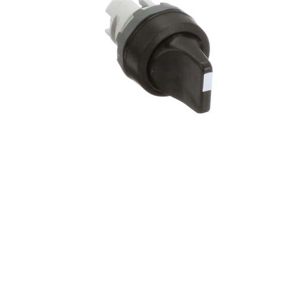 ABB - M2SS1-10B - Switch, Selector, 2 Pos, 45 Deg, Black Plastic Bezel, Short HDL, Maint, Black - RS