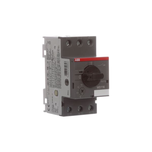 ABB - MS116-16 - Manual Motor Starter, 10hp@480V, 10-16A, 690V, Thermal/Magnetic, MS116 Series - RS