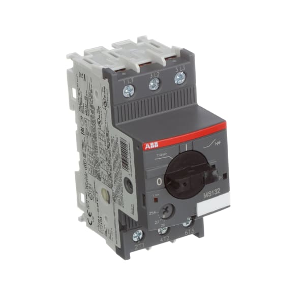 ABB - MS132-25 - Manual Motor Starter, 20-25A, 690V, Thermal/Magnetic, MS132 Series - RS