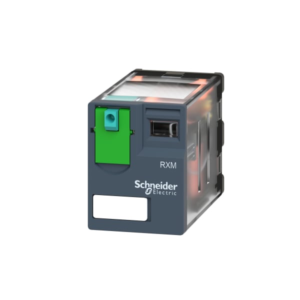 Schneider Electric - RXM4AB1JD - Relay, 4PDT Socket Mount, 8 A @ 30VDC, 12 VDC, Harmony RXM ...