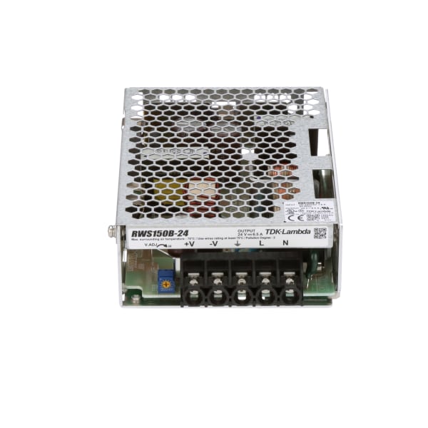 TDK-Lambda - RWS150B-24 - AC-DC Power Supply, 24V, 6.5A, 85-265V, Enclosed, Embedded, 156W ...