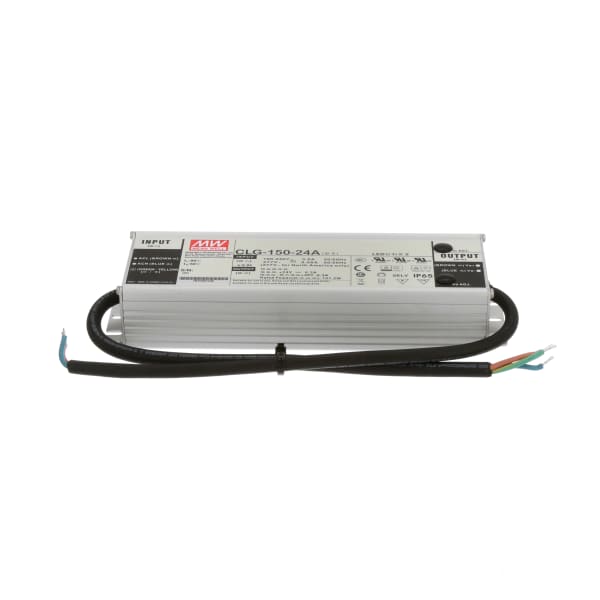 MEAN WELL - CLG-150-24A - Power Supply,AC-DC,24V,6.3A,100-295V In,Sealed,PFC,LED Driver,CLG-150 ...