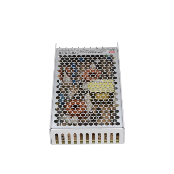 MEAN WELL - RSP-150-24 - Power Supply,AC-DC,24V,6.3A,100-264V In,Enclosed,DIN Rail,PFC,RSP-150 ...