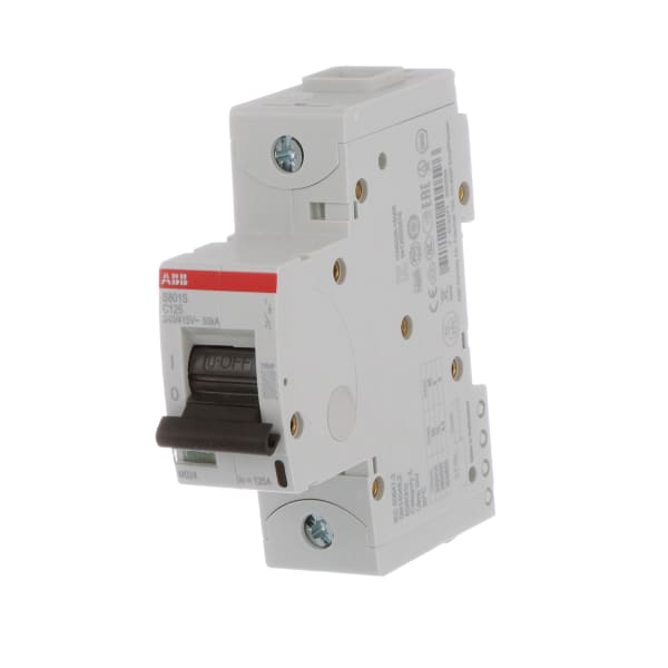 ABB - S801S-C125 - Miniature Circuit Breaker S800 125A 1 Pole Type C 50kA - RS