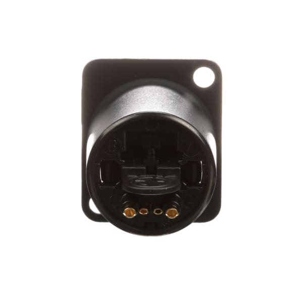 Neutrik - NO2-4FDW-A - Audio/Video Connectors, DUO Chassis, Black, 4 ...