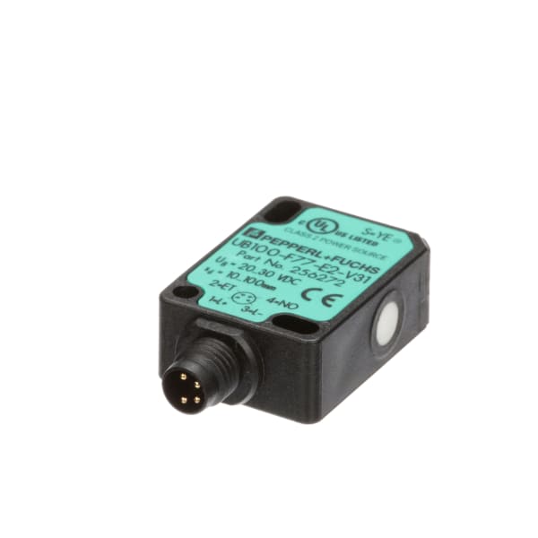 Pepperl+Fuchs Factory Automation - UB100-F77-E2-V31 - Ultrasonic ...