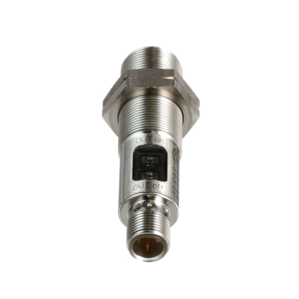 ifm efector - OGP500 - Photoelectric Sensor, Retroreflective, PNP, 0.2m Range, 10-36VDC, OG M18 ...