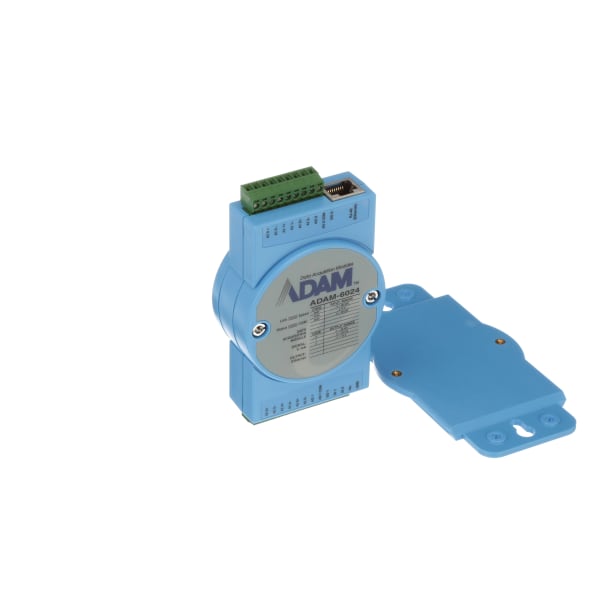 Advantech - ADAM-6024-A1E - Remote I/O Module, 12-ch Isolated Universal I/O Module, 24 VDC, ADAM ...