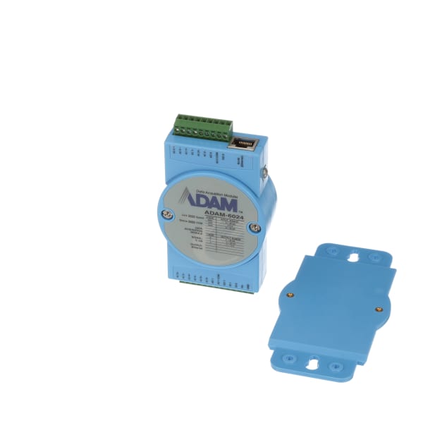 Advantech - ADAM-6024-A1E - Remote I/O Module, 12-ch Isolated Universal I/O Module, 24 VDC, ADAM ...