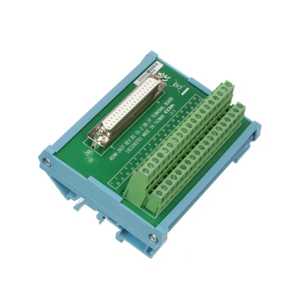 Advantech - ADAM-3937-BE - Wiring Terminal Module, DB-37, DIN Rail, 37 ...