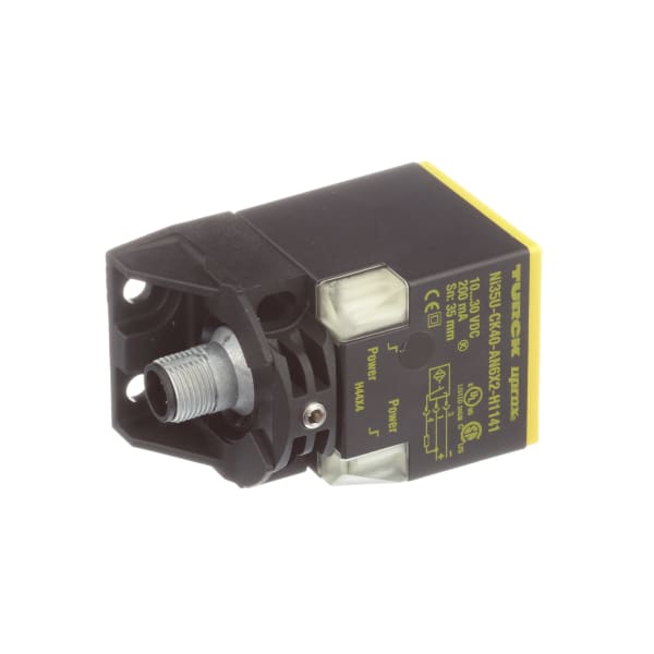 Turck - NI35U-CK40-AN6X2-H1141 - ProXimity Sensor,35mm Sensing Distance,Square 40mm Height,NO ...