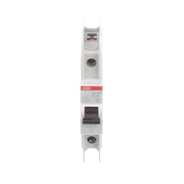 ABB - SU201M-K5 - Circuit Breaker, Miniature, Thermal, DIN Rail Mount, UL489, 1 Pole, 10kA, 5A - RS