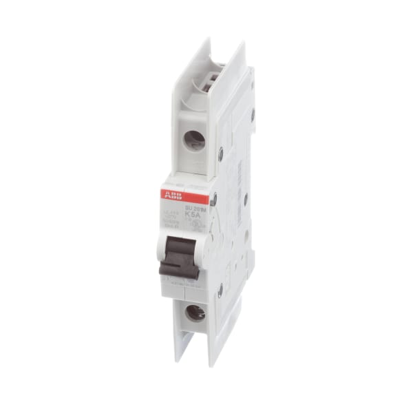 ABB - SU201M-K5 - Circuit Breaker, Miniature, Thermal, DIN Rail Mount, UL489, 1 Pole, 10kA, 5A - RS