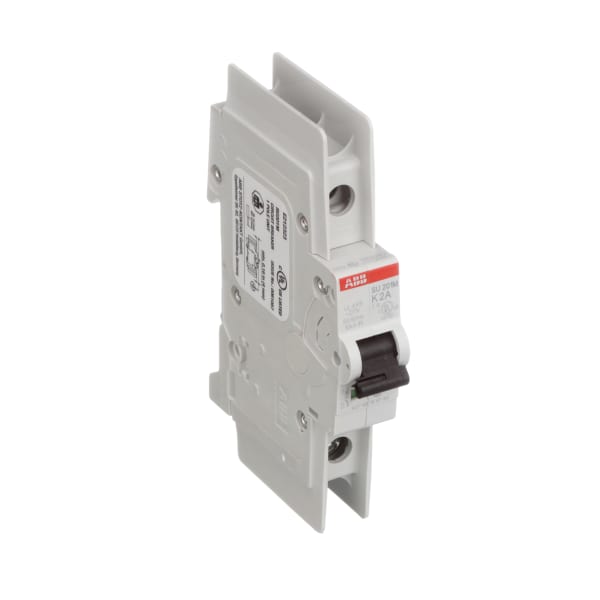 ABB - SU201M-K2 - Miniature Circuit Breaker K-Characteristic, 10kA, 2A, 1P UL489 - RS