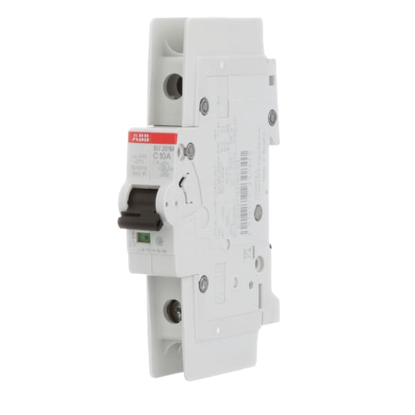 ABB - SU201M-C10 - Miniature Circuit Breaker C-Characteristic, 10kA, 10A, 1P UL489 - RS