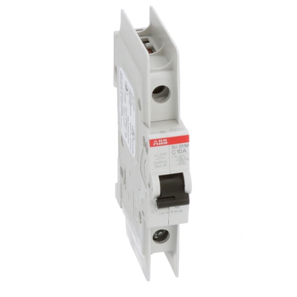 ABB - SU201M-C10 - Miniature Circuit Breaker C-Characteristic, 10kA, 10A, 1P UL489 - RS