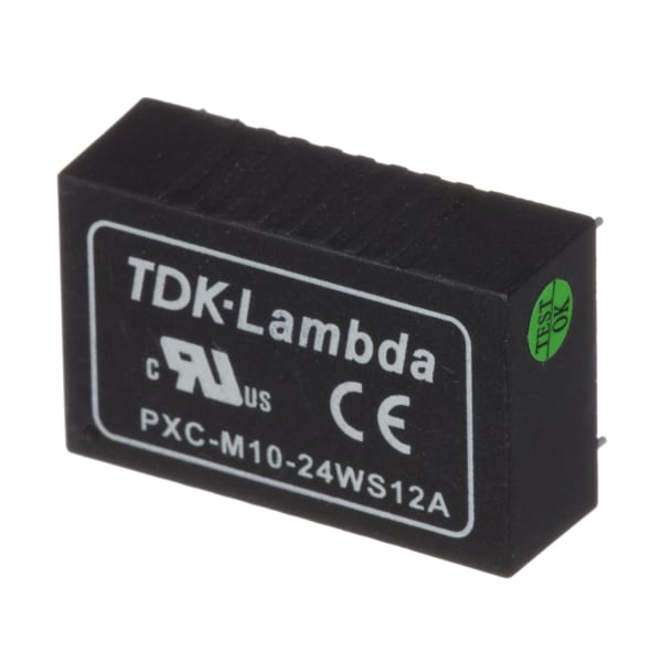 TDK-Lambda - PXC-M10-24WS12-A - Power Supply; DC-DC, PCB Mount, Input 9-36VDC, Output 12V 0.83A ...