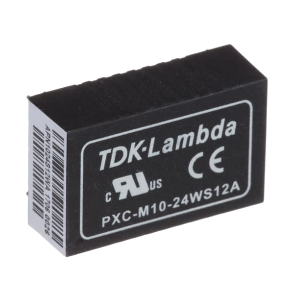 TDK-Lambda - PXC-M10-24WS12-A - Power Supply; DC-DC, PCB Mount, Input 9-36VDC, Output 12V 0.83A ...