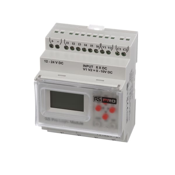 Rs Pro Logic Module Smart Relay Input Output Modbus Analog Interface Serial