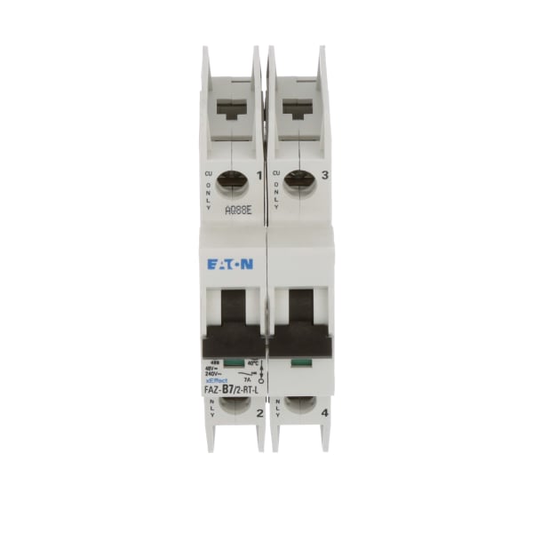 Eaton - Cutler Hammer - FAZ-B7/2-RT-L - Circuit Breaker,FAZ,B Curve,2 ...