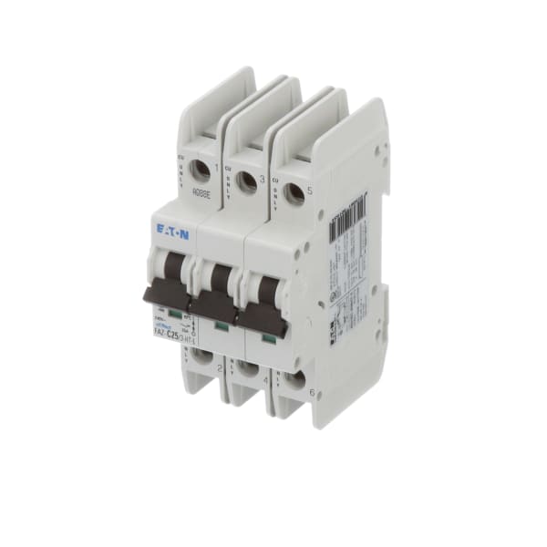Eaton - Cutler Hammer - FAZ-C25/3-RT-L - Circuit Breaker;FAZ;C-Curve;3-Pole;25A;UL489 Branch ...